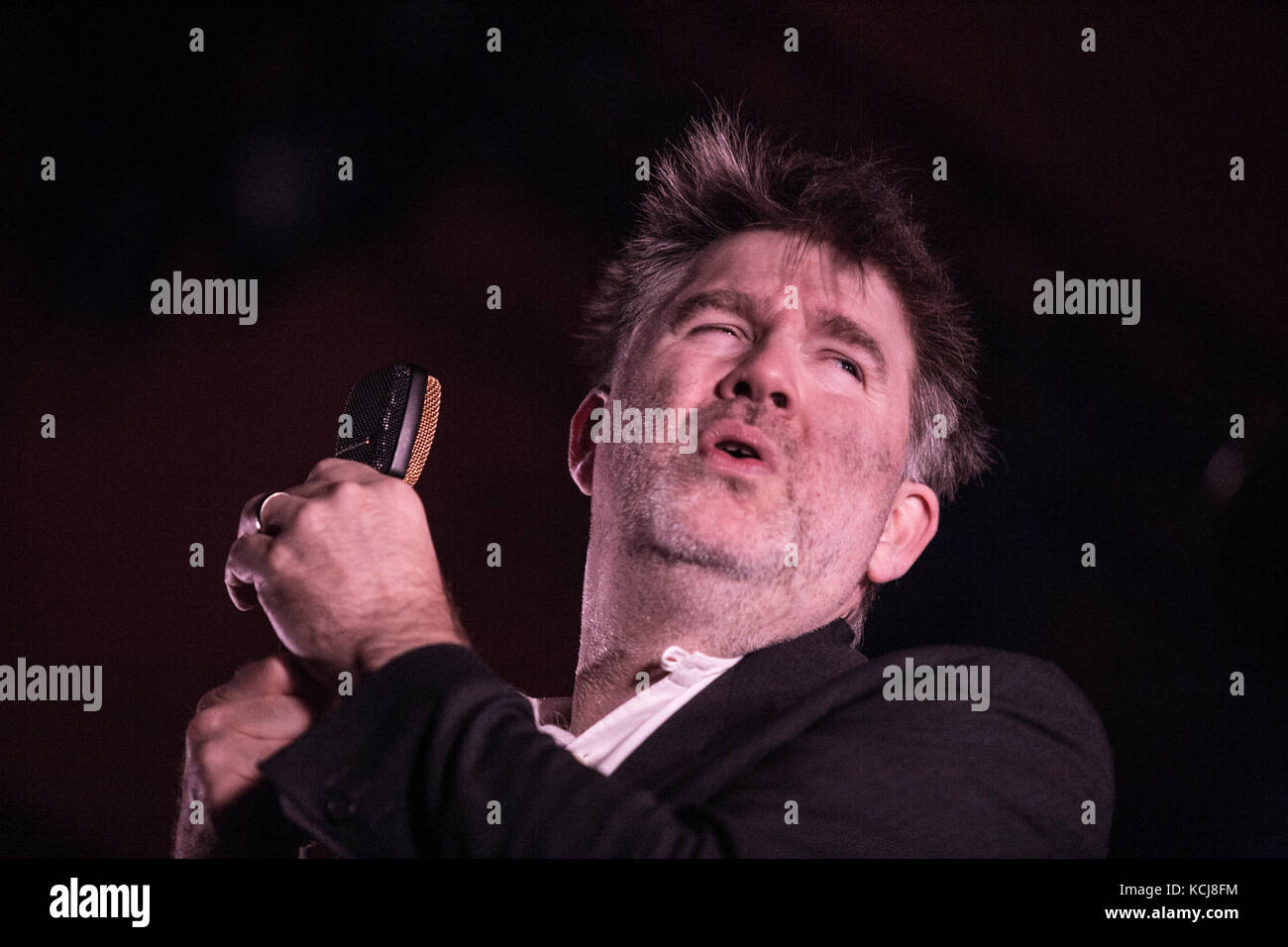 The American electronica and dance band LCD Soundsystem performs a live ...