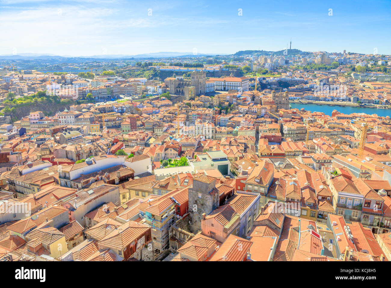 Porto aerial Portugal Stock Photo - Alamy
