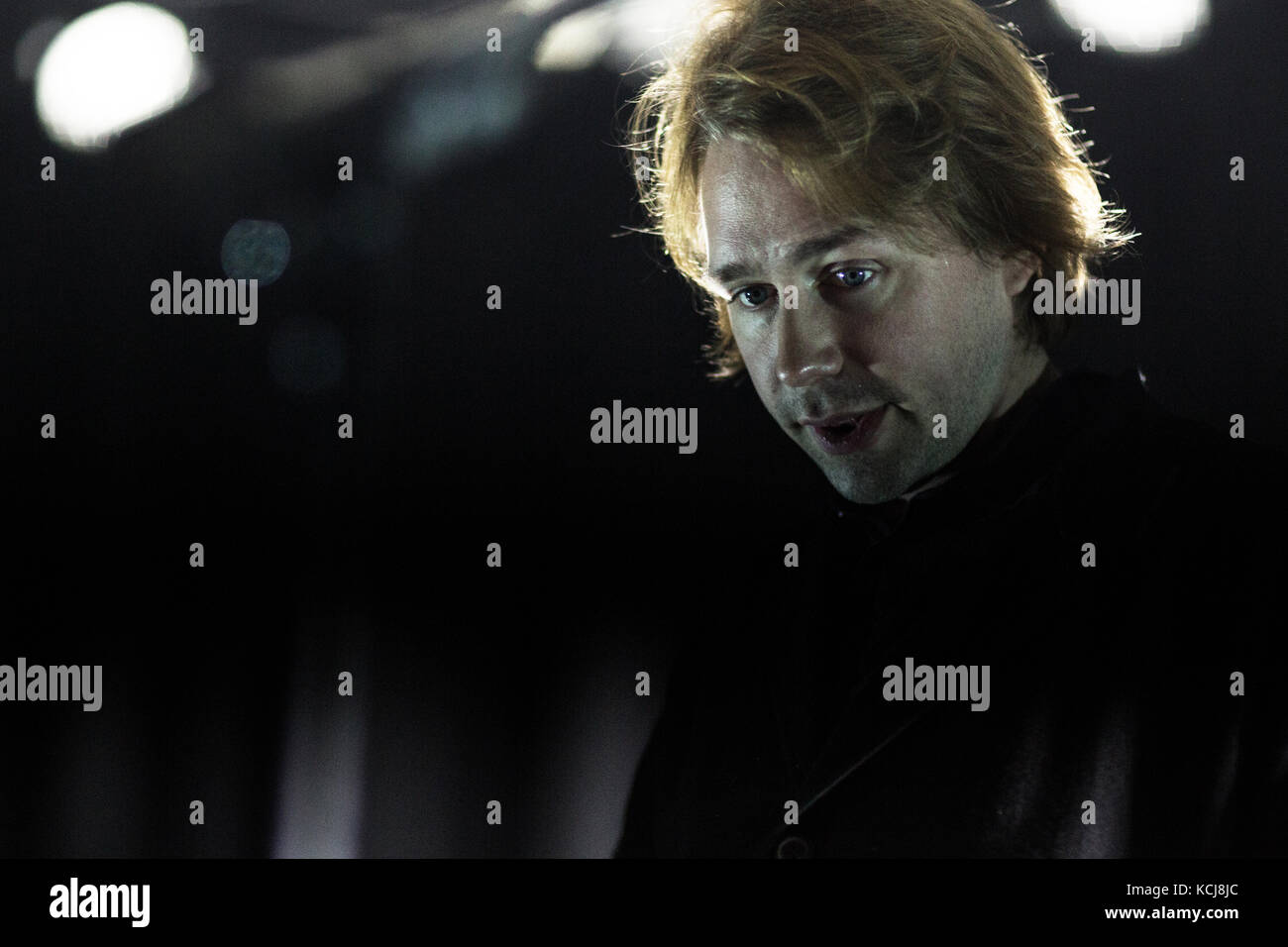 The Danish rock band Mew performs a live concert at Pumpehuset in ...