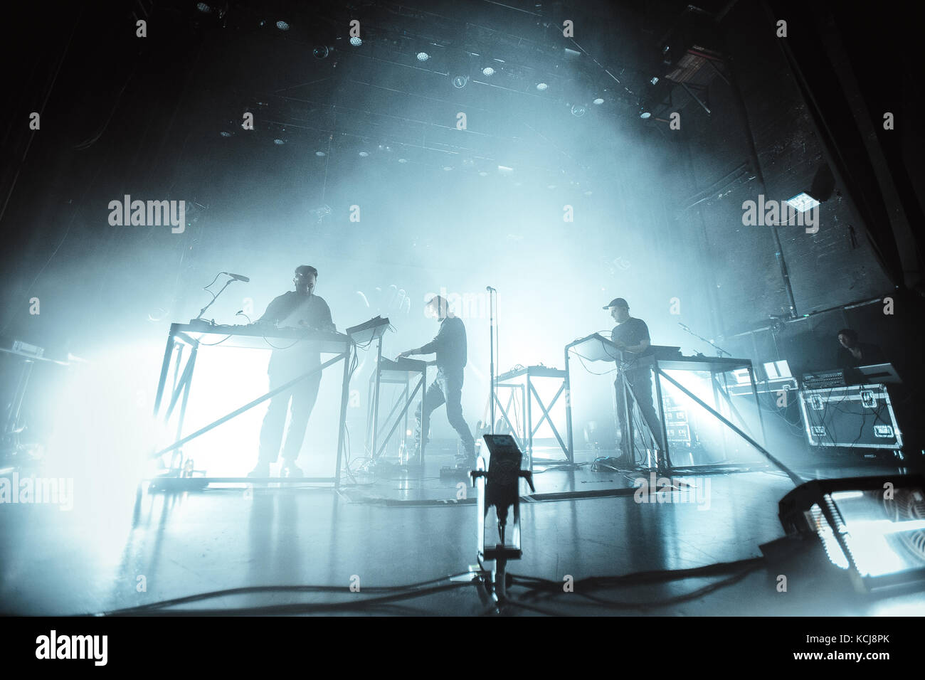 The electronic music project Moderat originates from Berlin in Germany ...