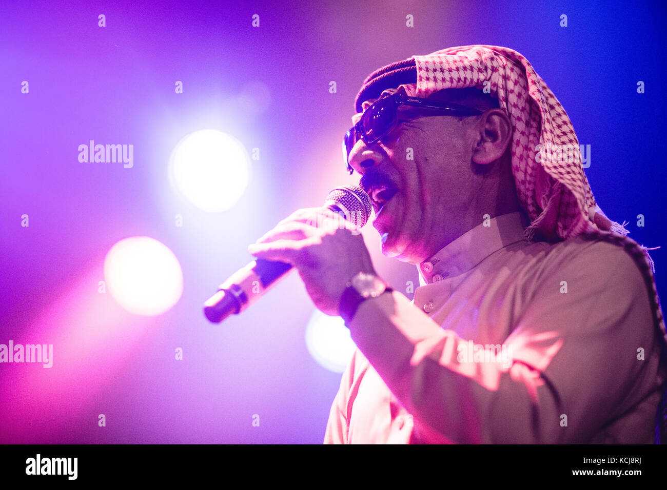The Syrian singer, songwriter and musician Omar Souleyman performs a ...