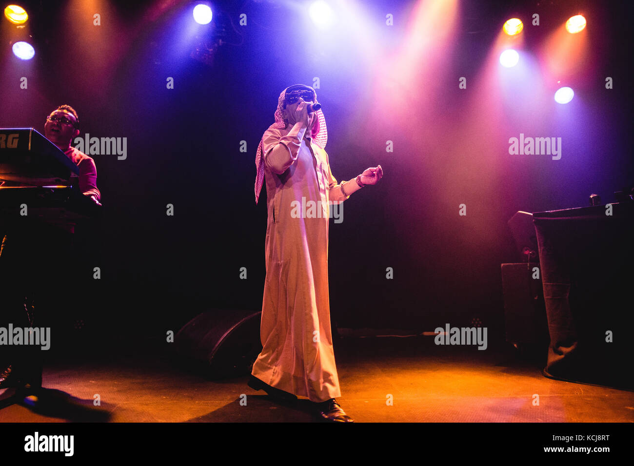 The Syrian singer, songwriter and musician Omar Souleyman performs a ...