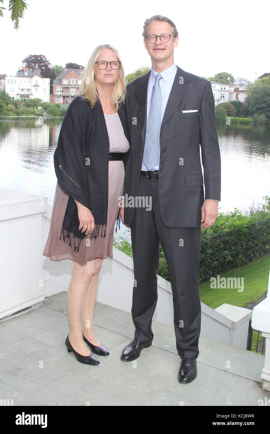 Senate-Reception for the 75th birthday of Friede Springer in Hamburg ...