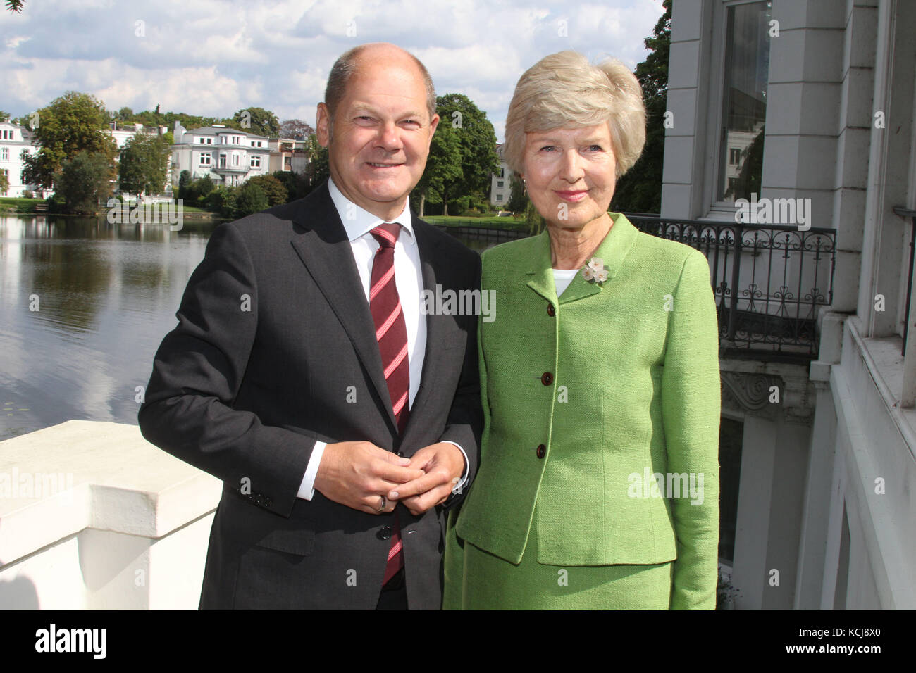 Senate-Reception for the 75th birthday of Friede Springer in Hamburg ...