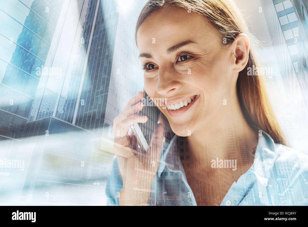 Phone call success hi-res stock photography and images - Alamy