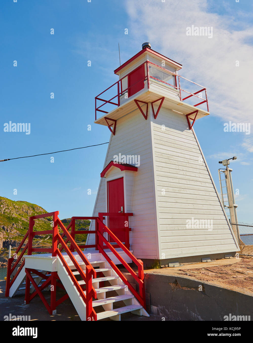 Fort Amherst Lighthouse, St John's, Newfoundland, Canada. First ...
