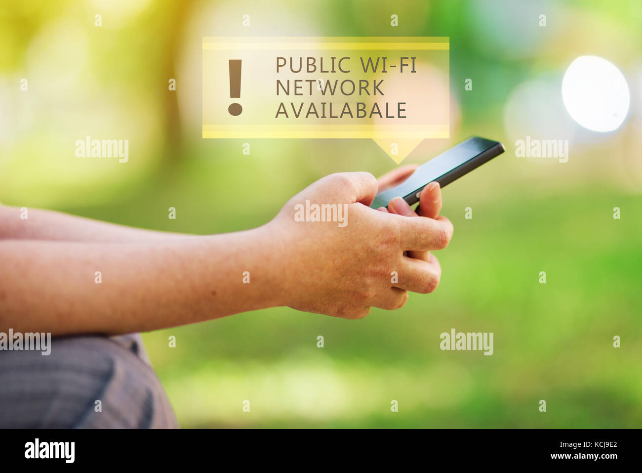 Public wifi unsafe hi-res stock photography and images - Alamy