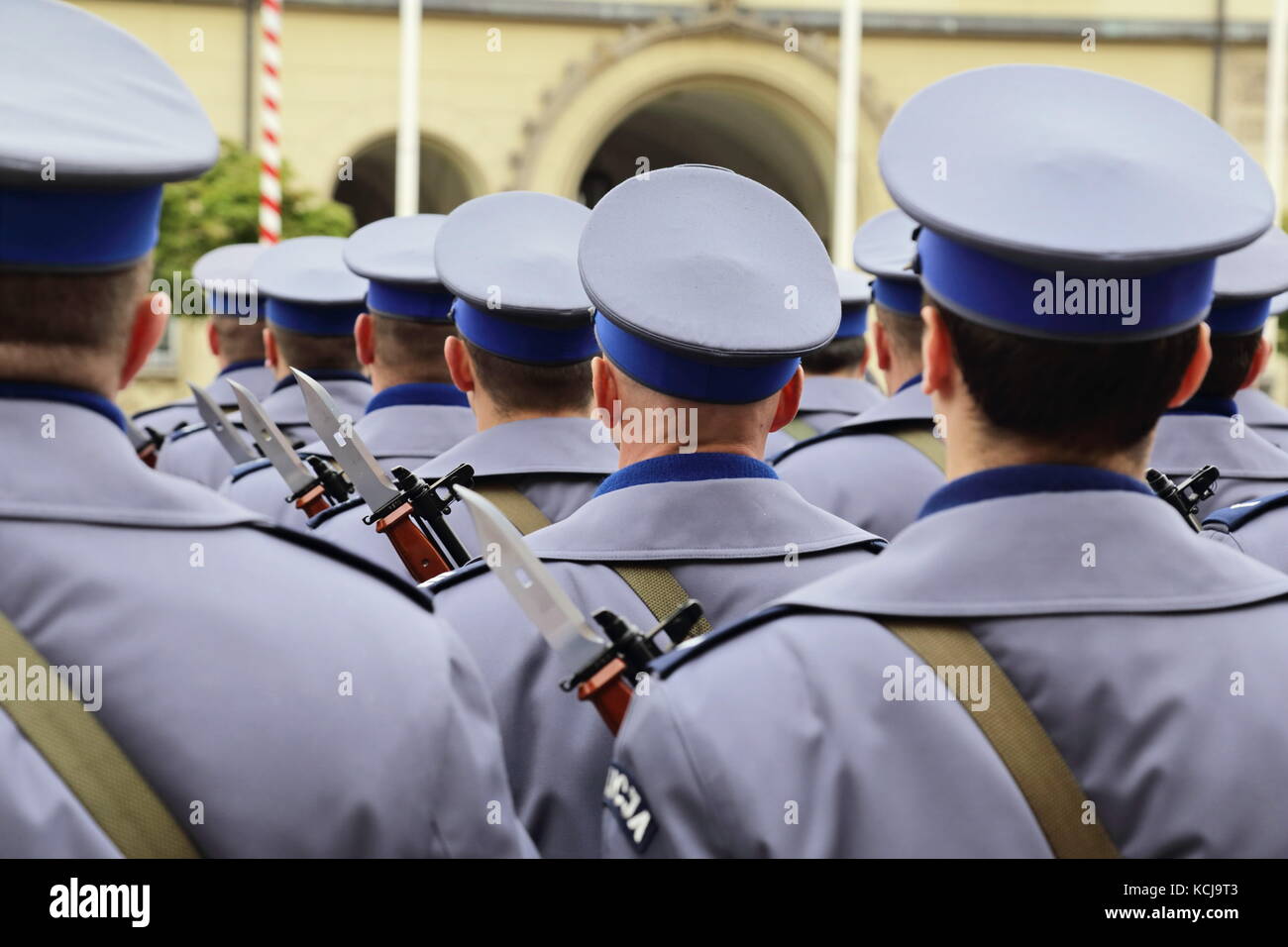 Polish police uniform hi-res stock photography and images - Alamy