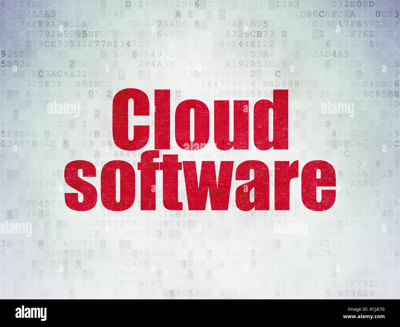 Cloud networking concept: Cloud Software on Digital Data Paper ...