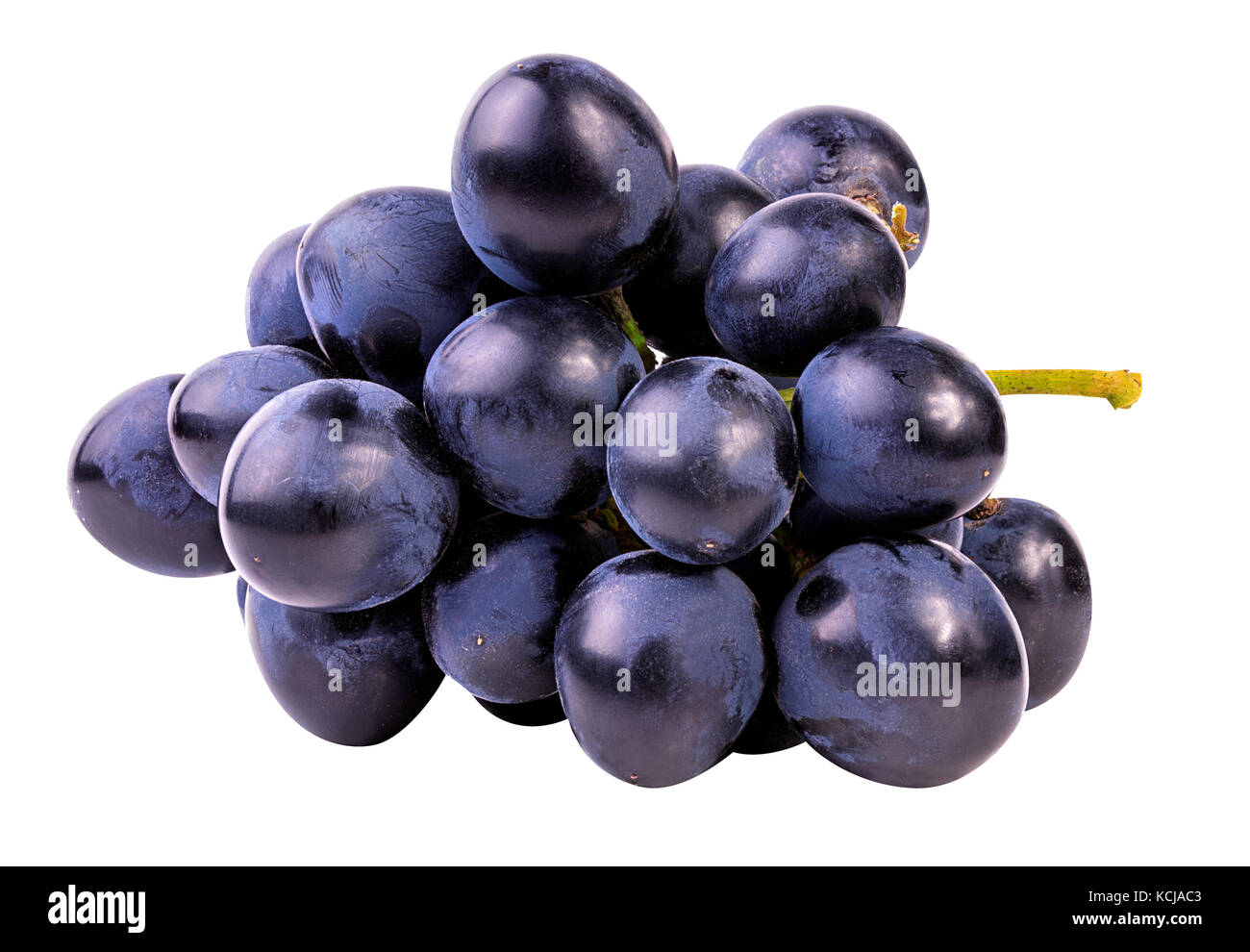 Fresh grapes isolated on white background Stock Photo - Alamy