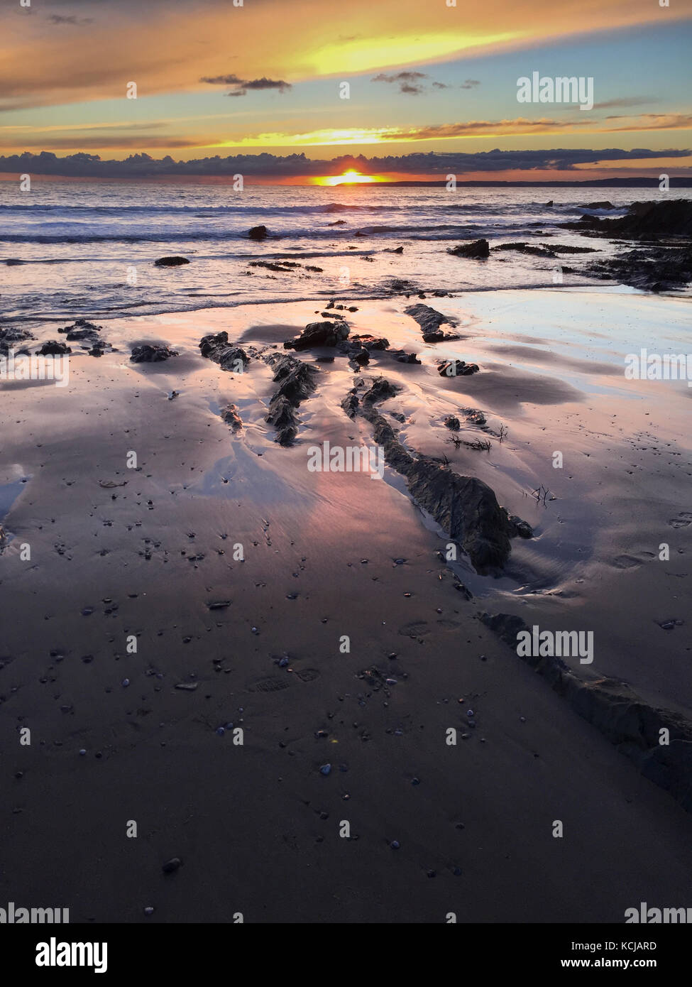 West cornwall sunset hi-res stock photography and images - Alamy