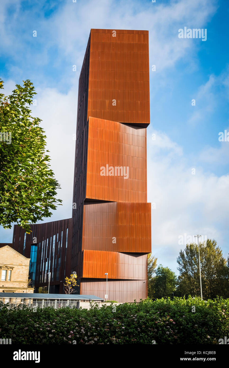 The Award winning Broadcasting Tower, part of Leeds Becket University ...