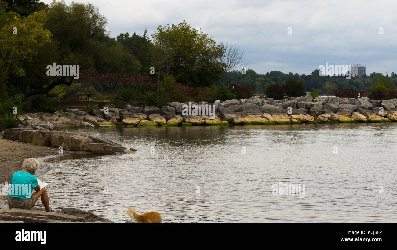 Shoreline tranquility hi-res stock photography and images - Alamy