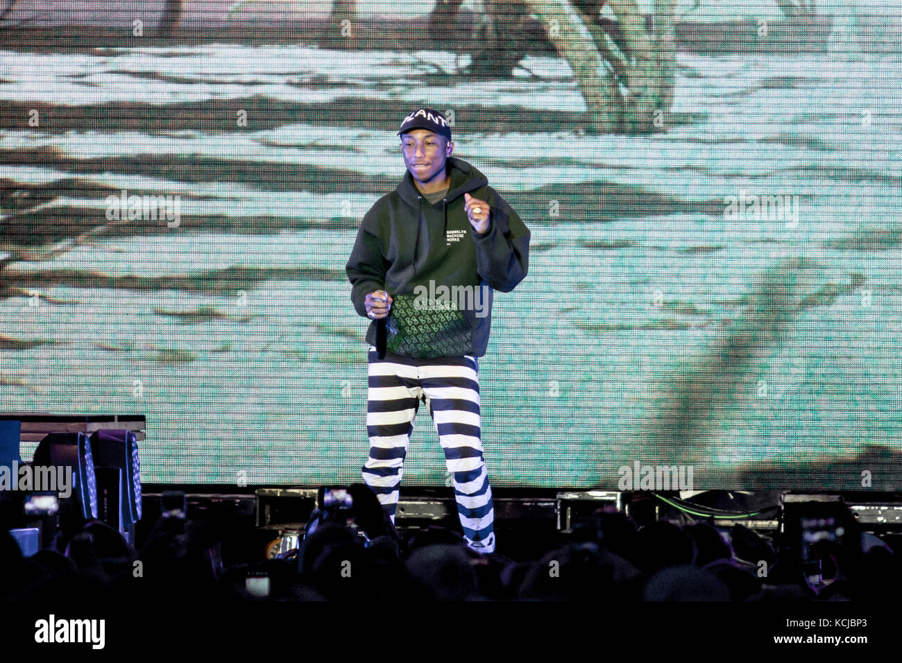 Pharrell Williams, the American singer, rapper and records producer ...