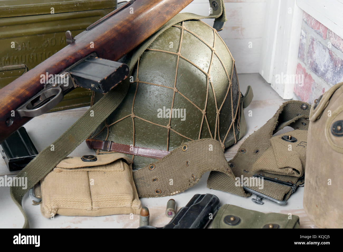 the U.S. military equipment of World War II Stock Photo - Alamy