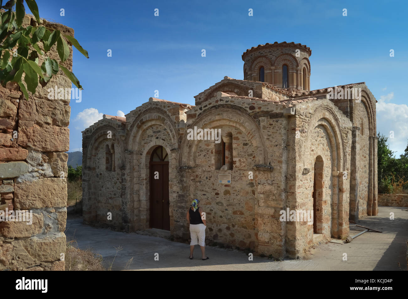 Church zoodohos pigi in the north west of the island of Crete Stock ...