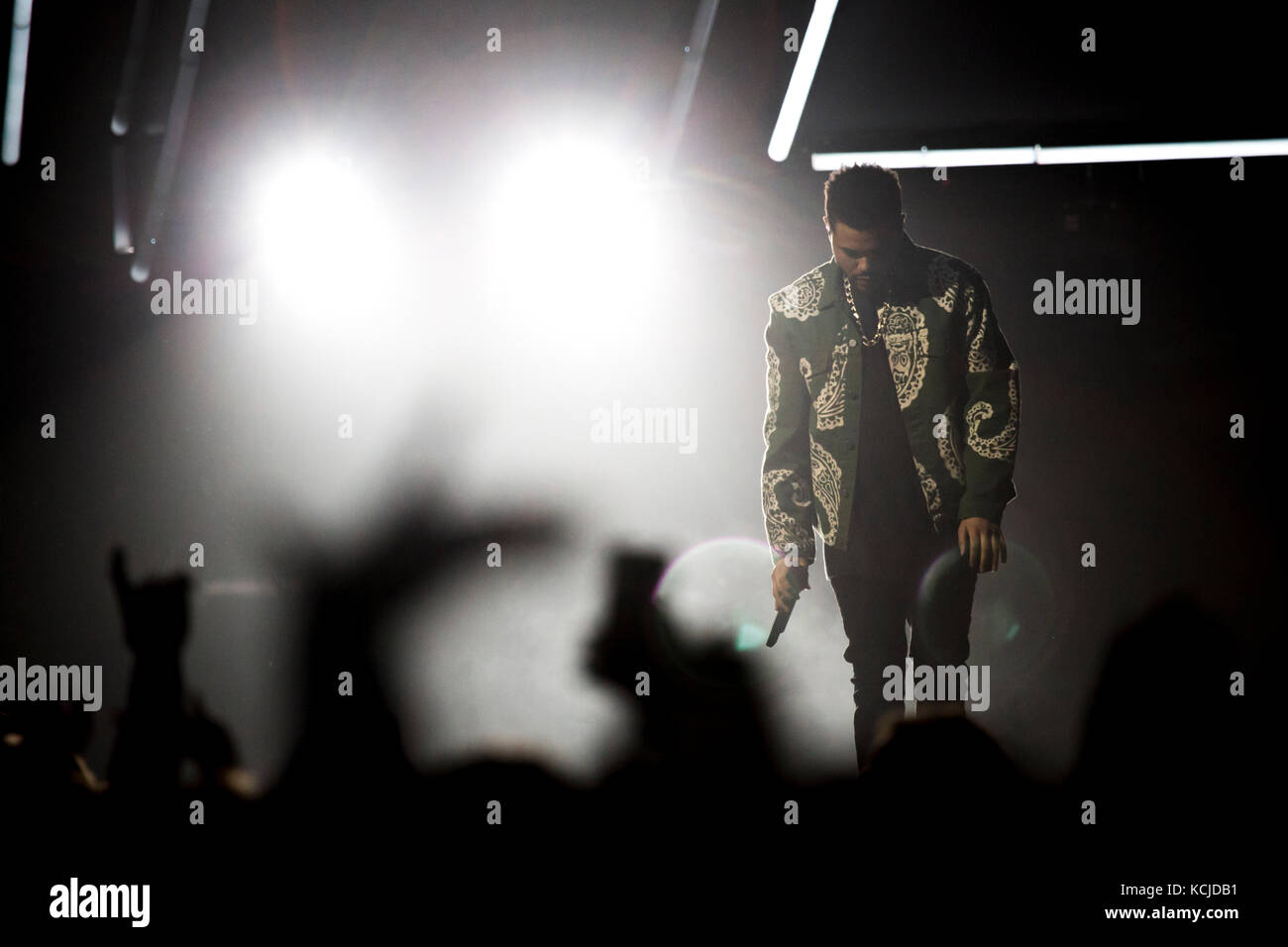 The Canadian singer, songwriter and recording artist The Weeknd ...