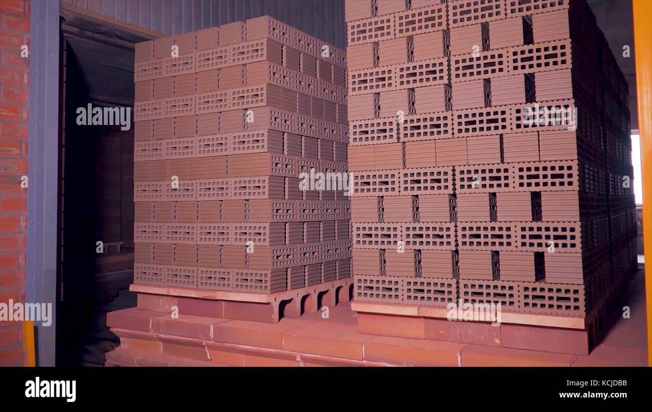Plant for the production of bricks. Plant for production building ...