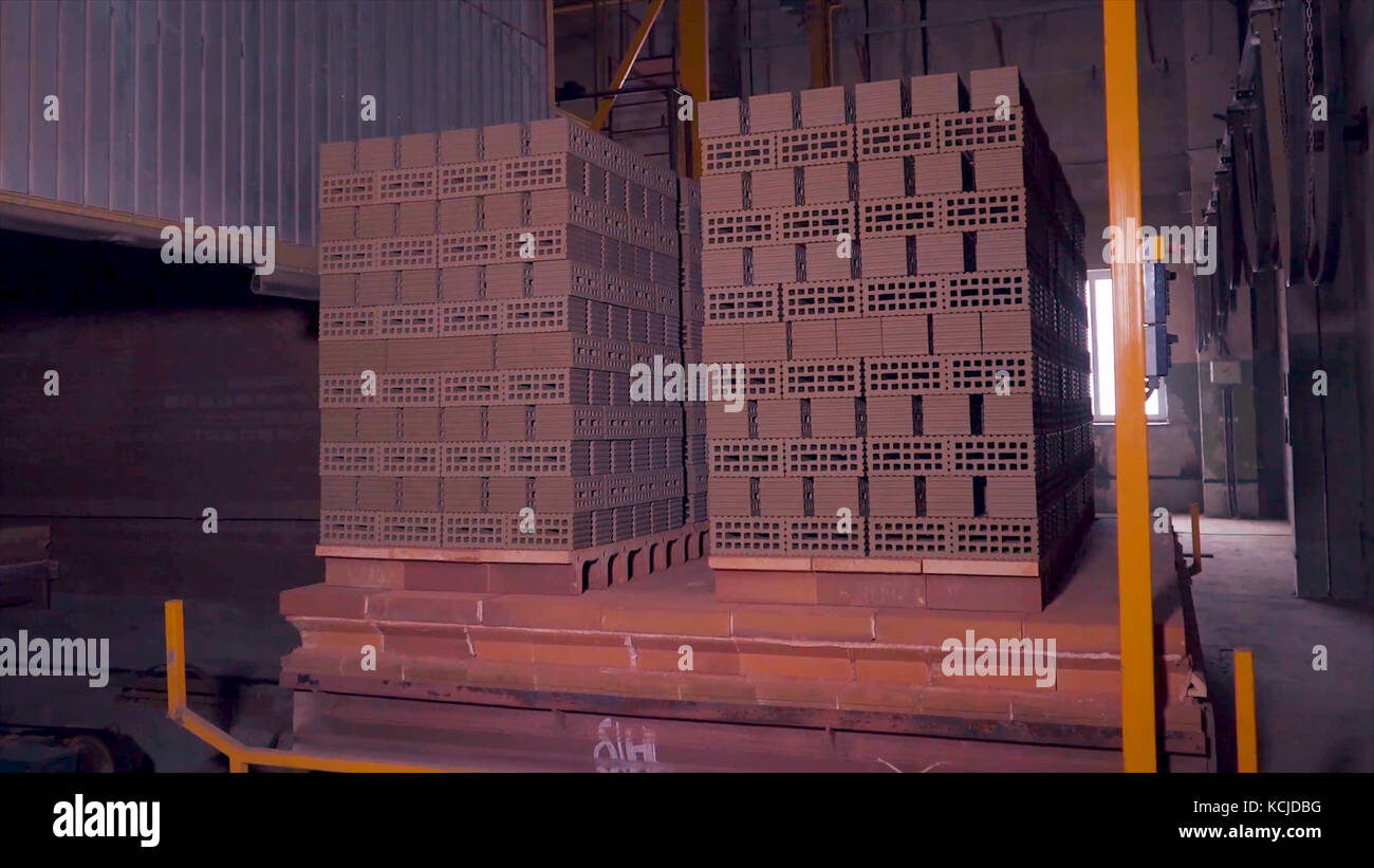 Plant for the production of bricks. Plant for production building ...