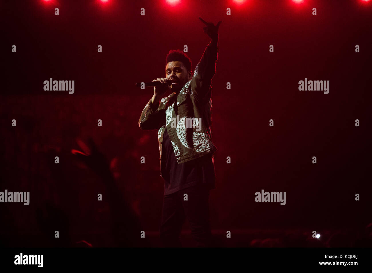 The Canadian singer, songwriter and recording artist The Weeknd ...