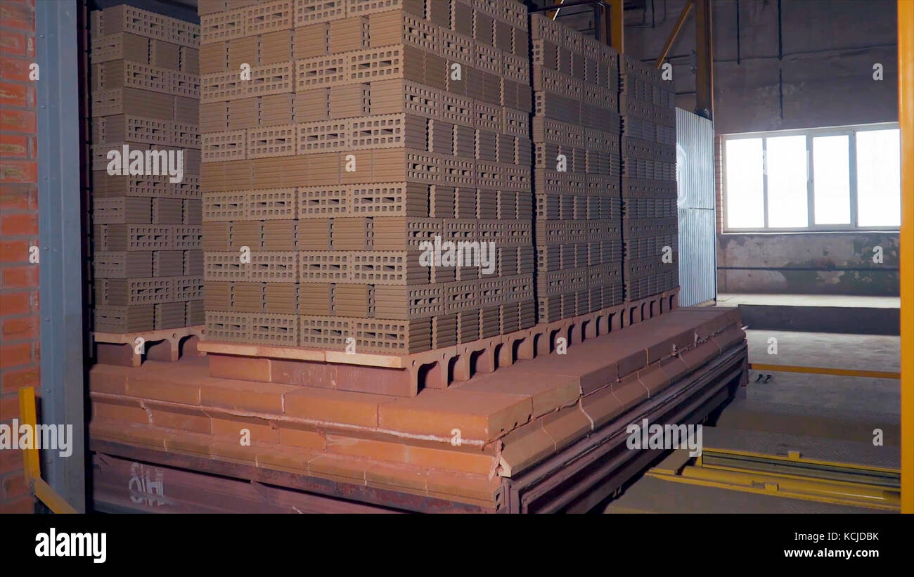 Plant for the production of bricks. Plant for production building ...