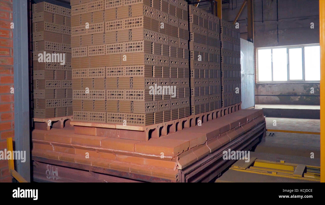 Plant for the production of bricks. Plant for production building ...