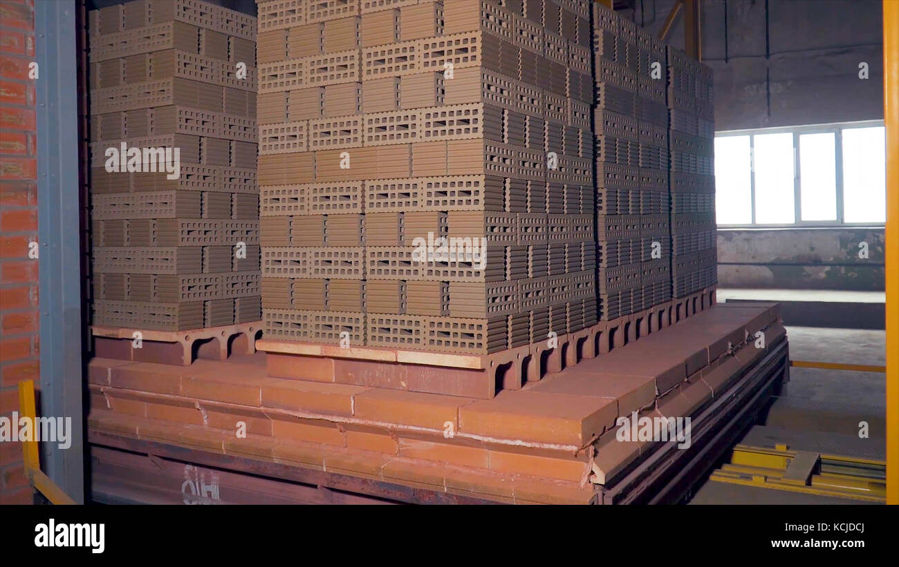 Plant for the production of bricks. Plant for production building ...