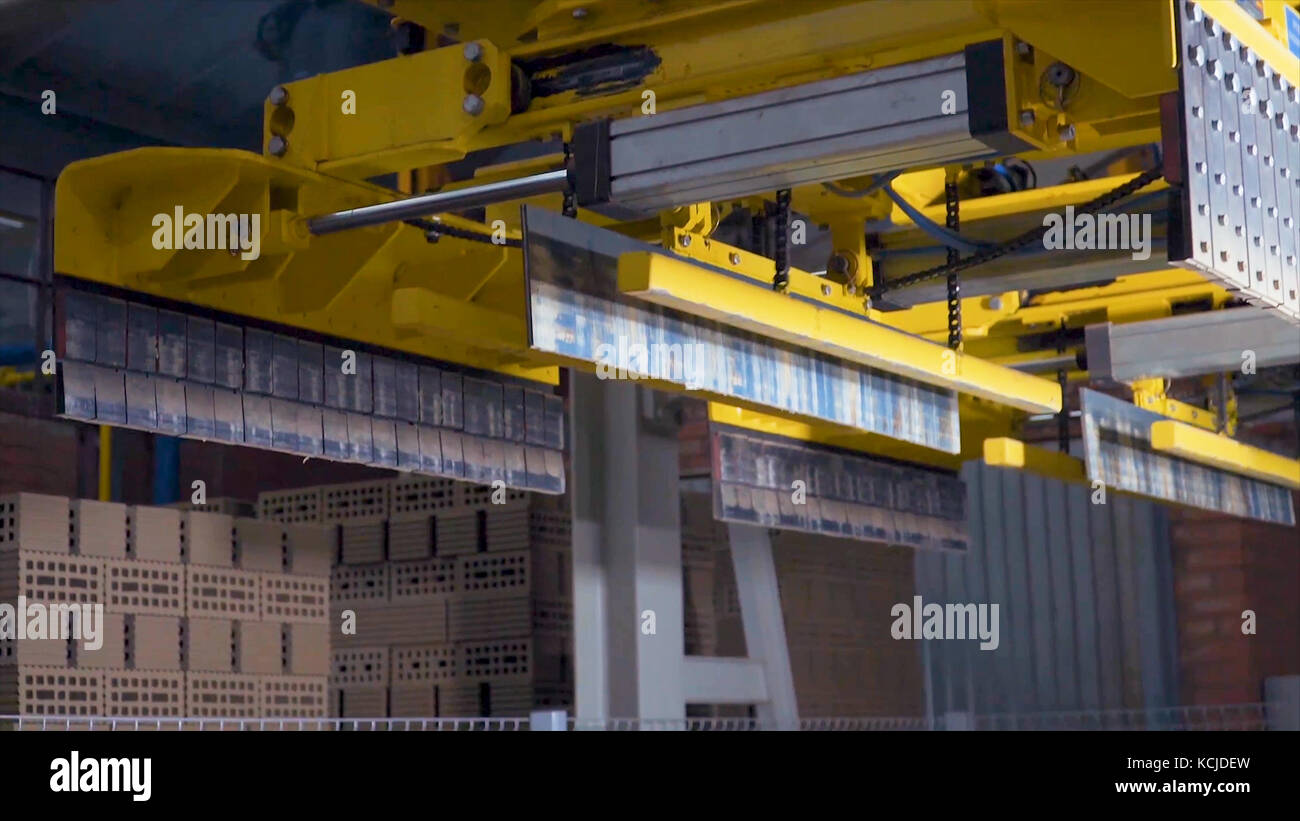 Plant for the production of bricks. Plant for production building ...
