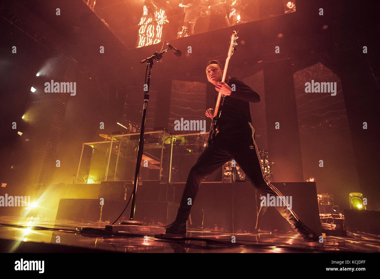 The English indie electronica band The xx performs a live concert at ...