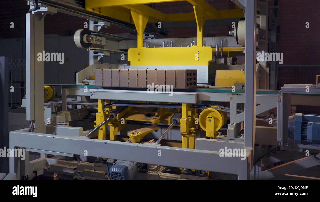 Plant for the production of bricks. Plant for production building ...