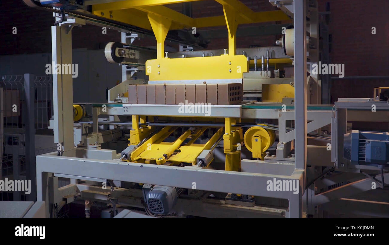 Plant for the production of bricks. Plant for production building ...