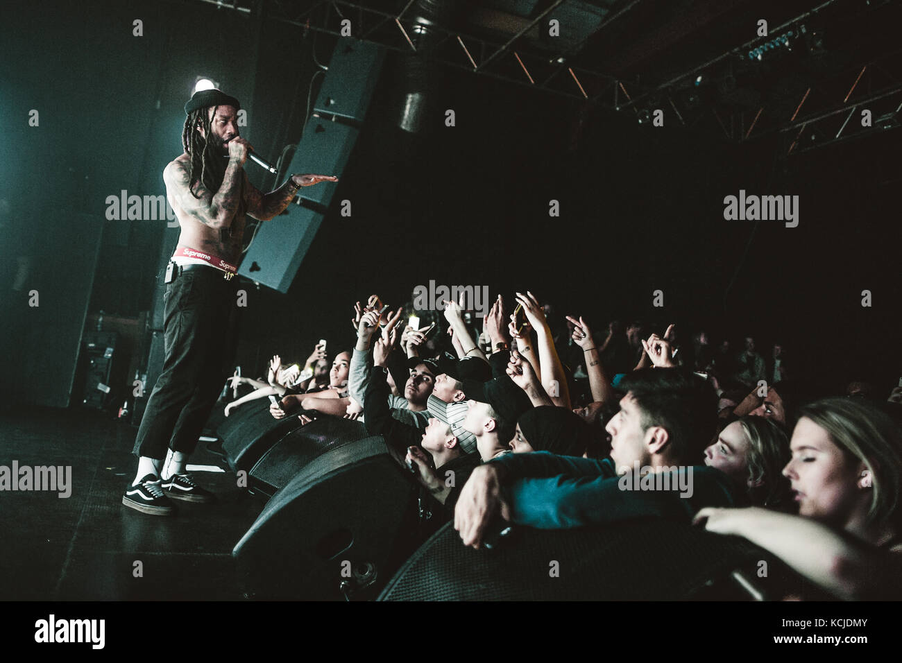 The American rapper and recording artist Ty Dolla Sign performs a live ...