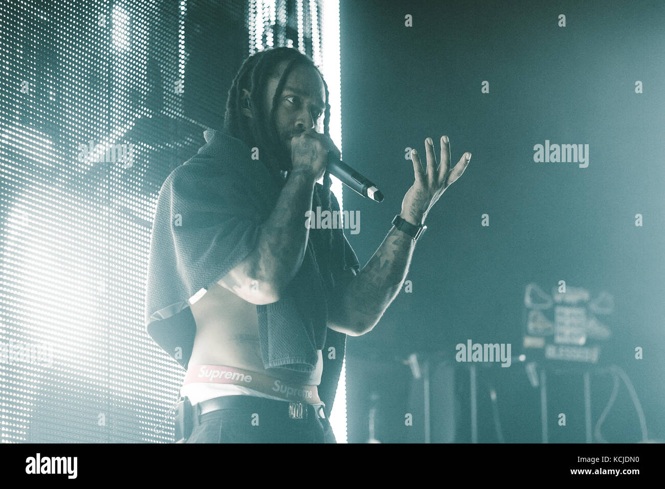 The American rapper and recording artist Ty Dolla Sign performs a live ...