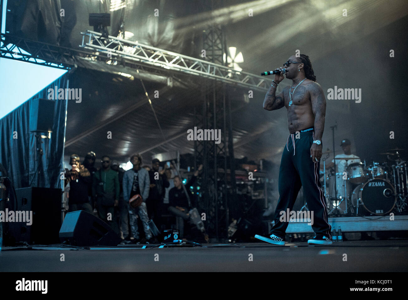 Denmark, Copenhagen – August 26, 2017. The American rapper and recording artist Ty Dolla Sign ...