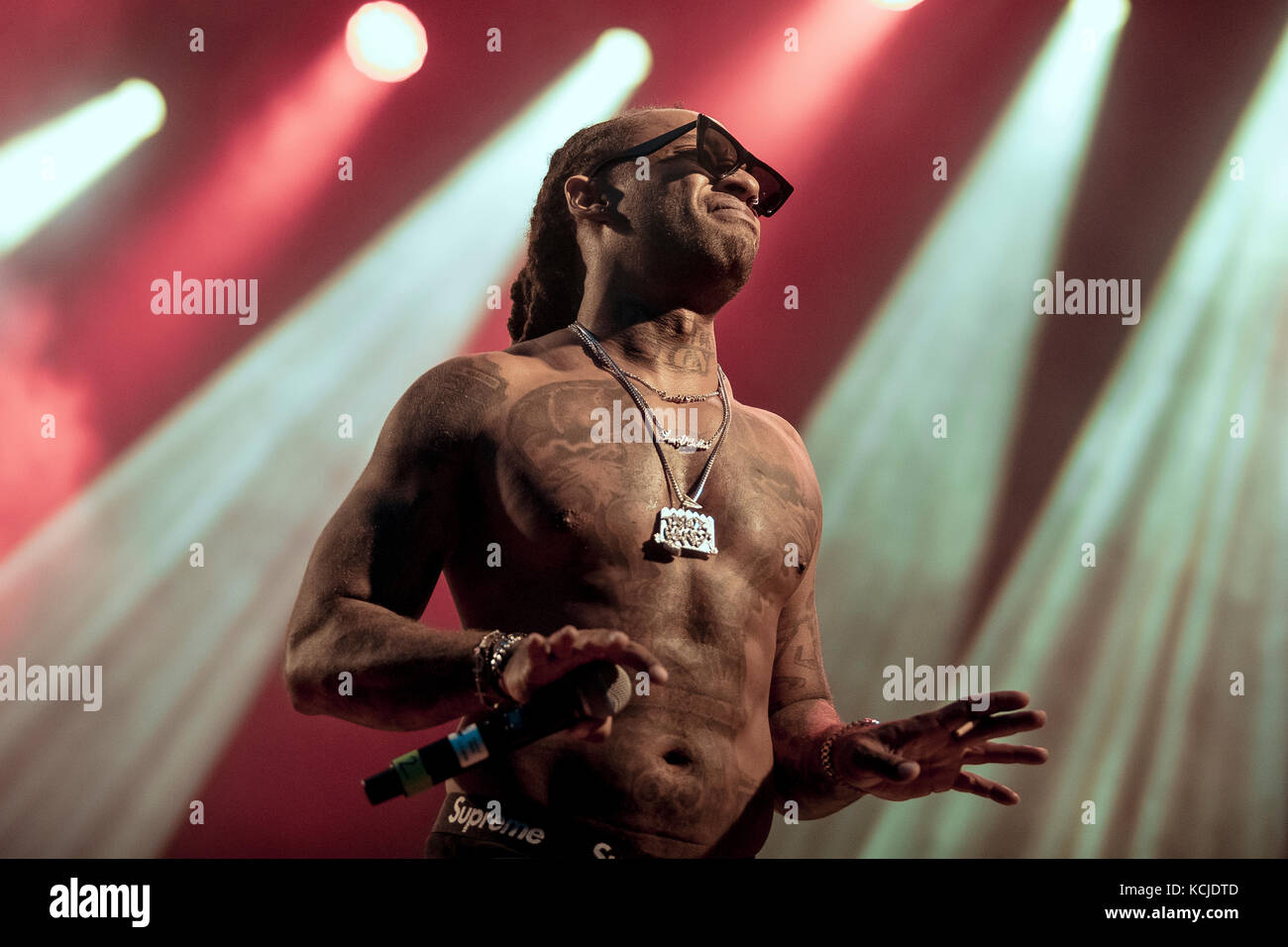 Denmark, Copenhagen – August 26, 2017. The American rapper and ...