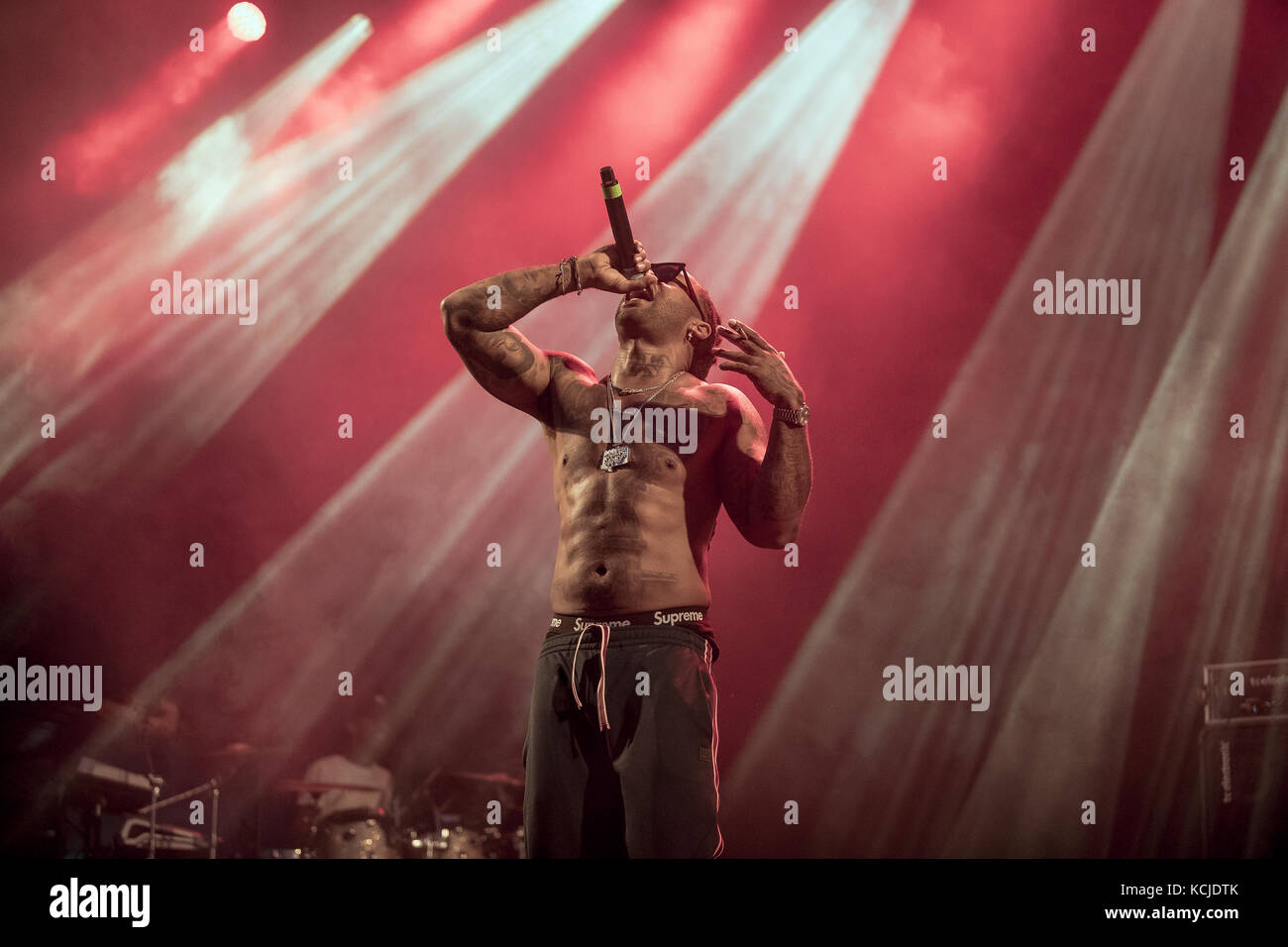 Denmark, Copenhagen – August 26, 2017. The American rapper and ...