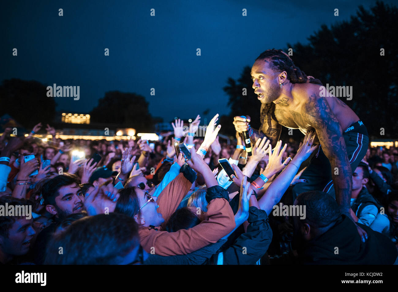 Denmark, Copenhagen – August 26, 2017. The American rapper and ...