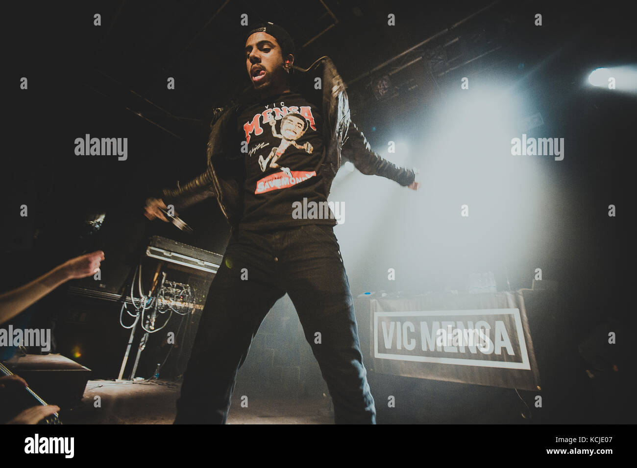 The American rapper Vic Mensa performs a live concert at Pumpehuset in ...