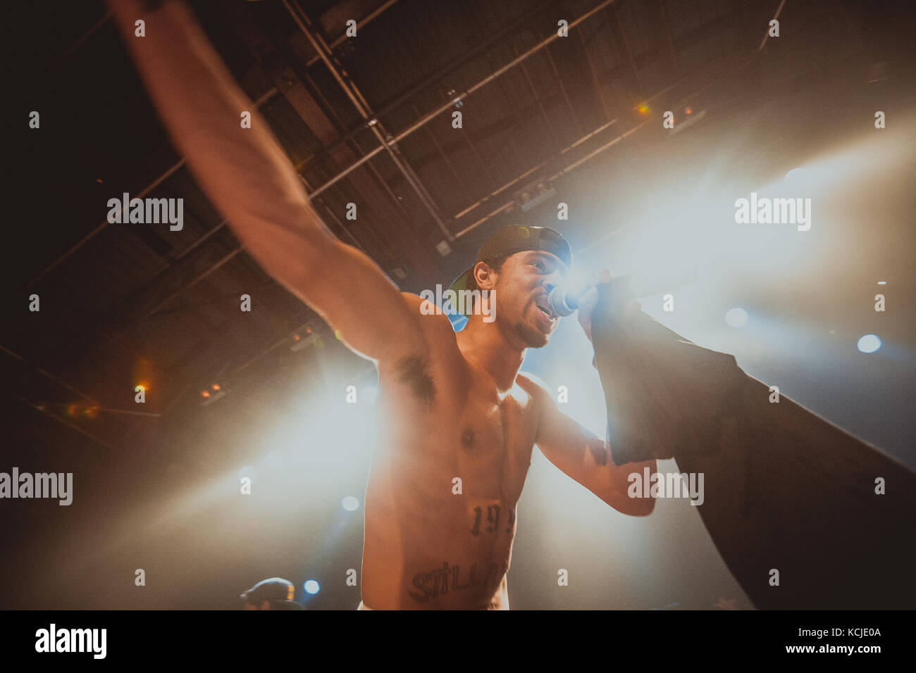The American rapper Vic Mensa performs a live concert at Pumpehuset in ...