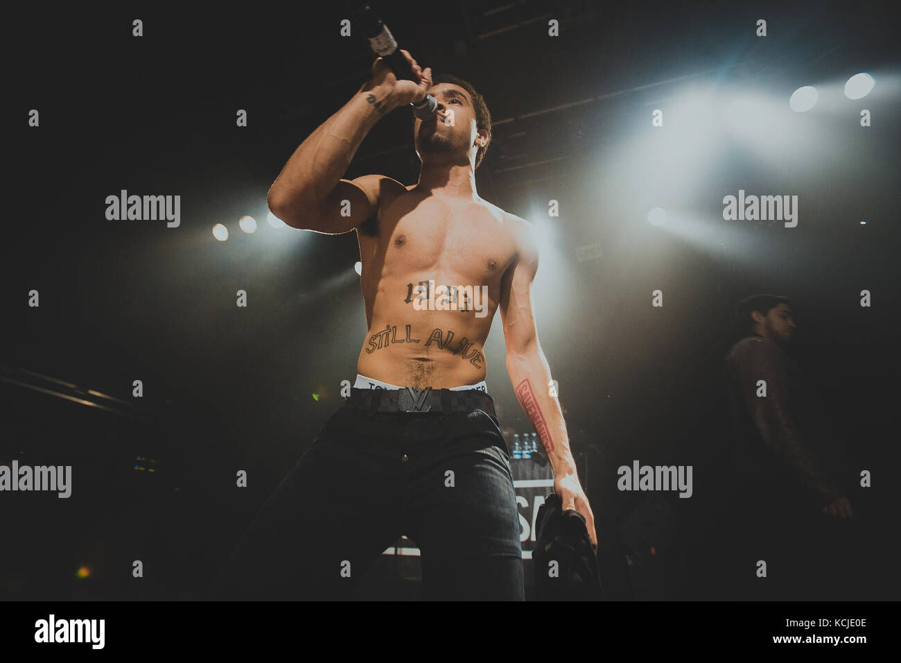 The American rapper Vic Mensa performs a live concert at Pumpehuset in ...