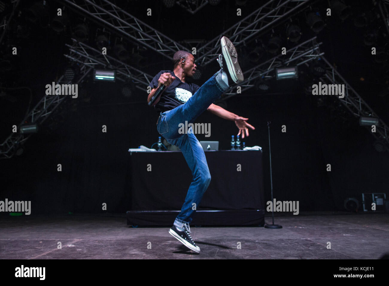 The American rapper Vince Staples, performs a live concert at the ...