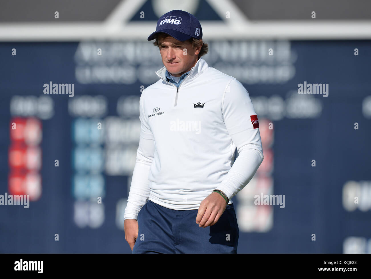 Ireland's Paul Dunne during day one of the Alfred Dunhill Links ...