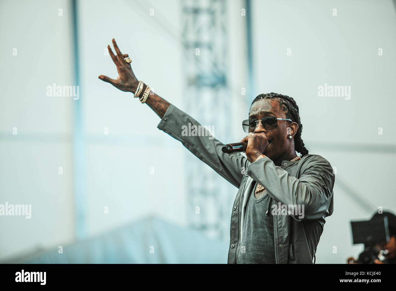The American rapper Young Thug performs a live concert at the Danish ...