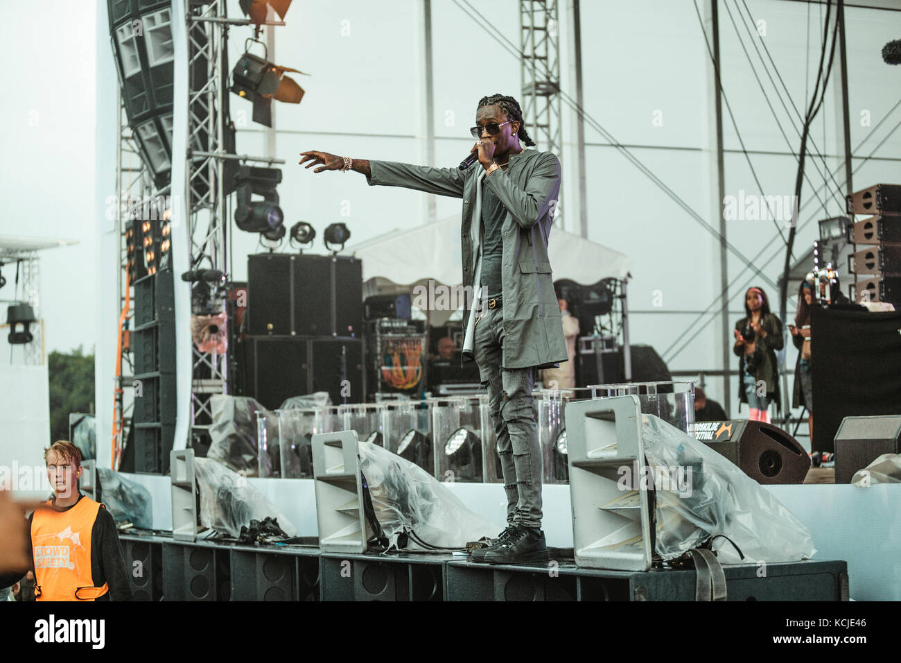 The American rapper Young Thug performs a live concert at the Danish ...