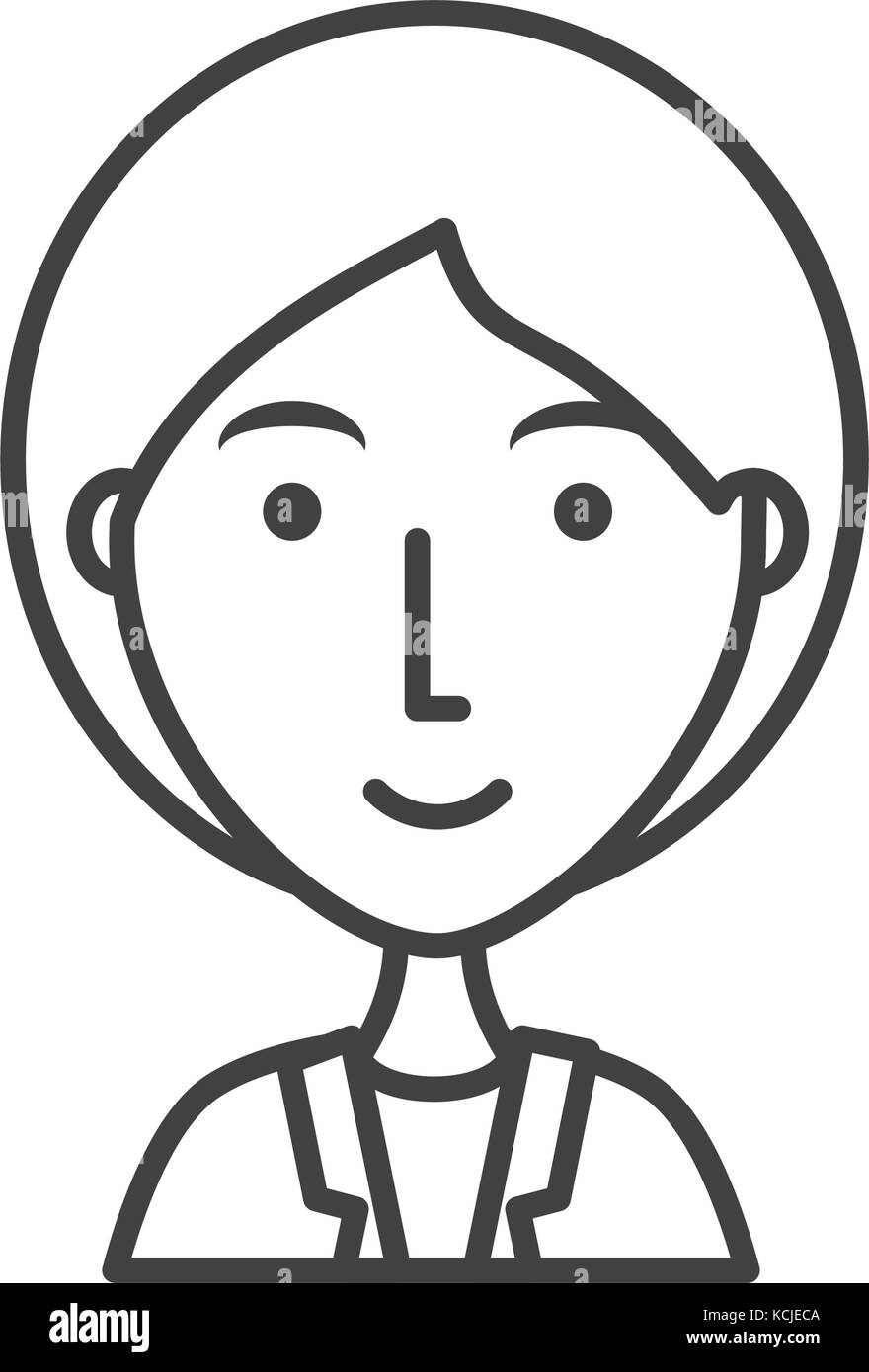 girl vector illustration Stock Vector Image & Art - Alamy