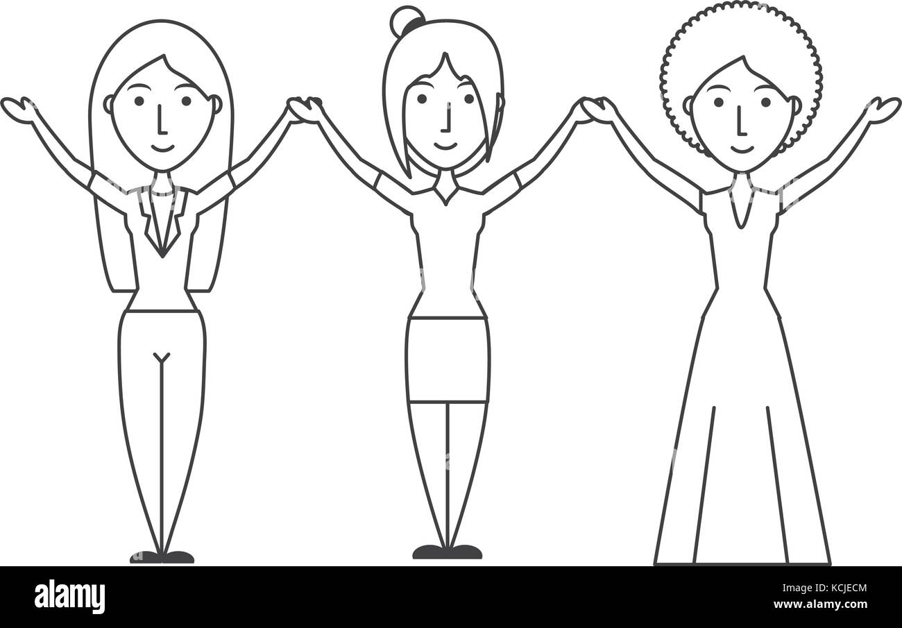 women vector illustration Stock Vector Image & Art - Alamy