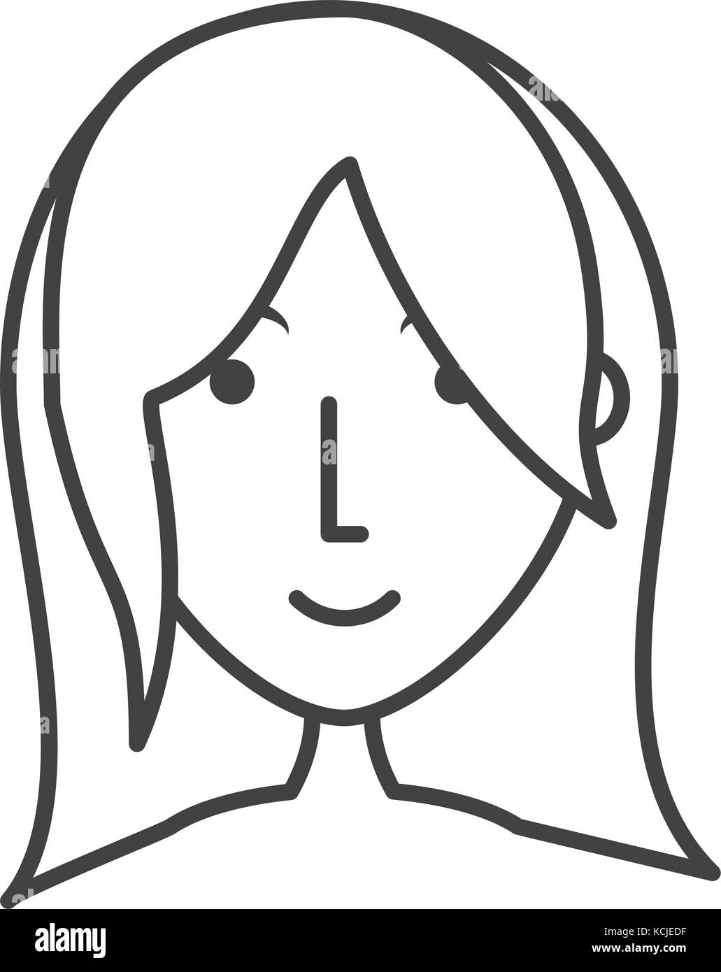 Girl Vector Illustration Stock Vector Image And Art Alamy