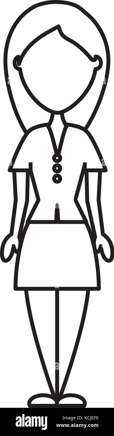 woman vector illustration Stock Vector Image & Art - Alamy