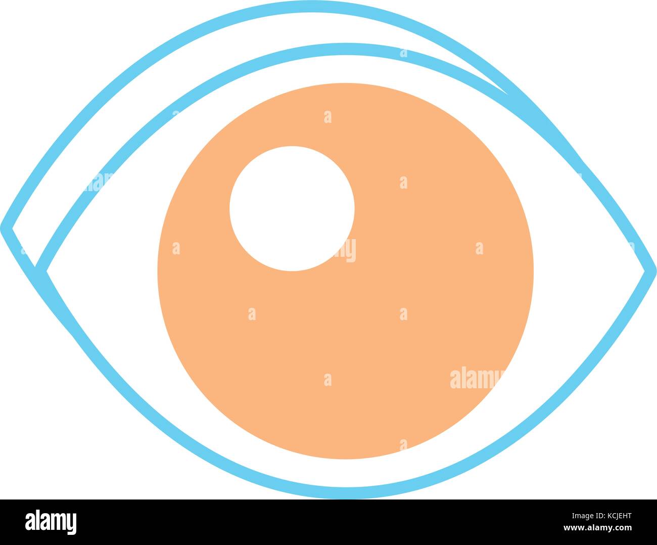 eye vector illustration Stock Vector Image & Art - Alamy