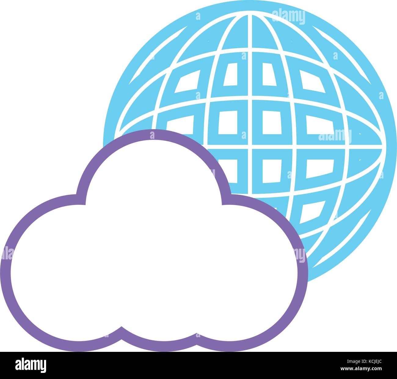cloud vector illustration Stock Vector Image & Art - Alamy